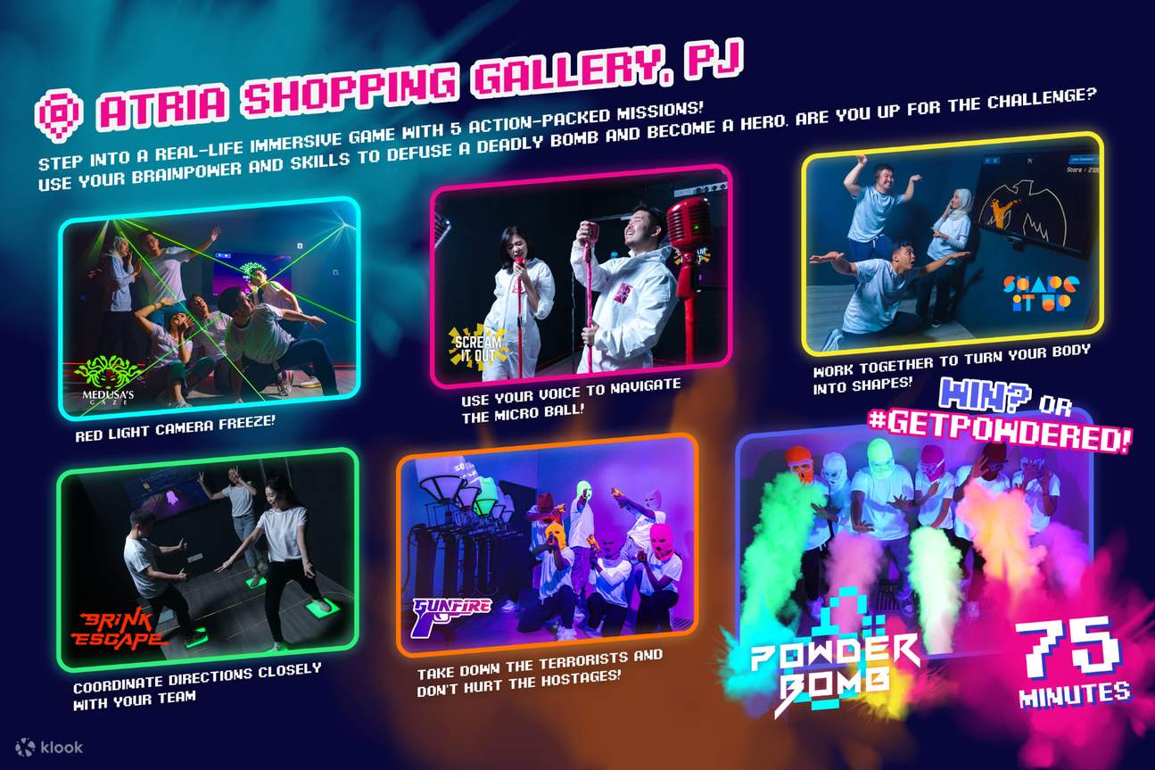 The Bomb Battle: Escape Experience in Malaysia - Klook Malaysia