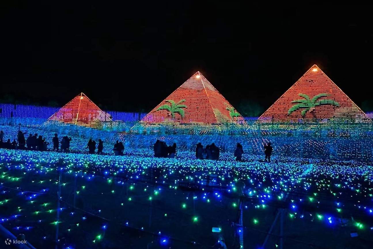 Silver-white snow scenery "Gozaisho Ropeway" & light illumination "Nabana no Sato" day trip tour ...