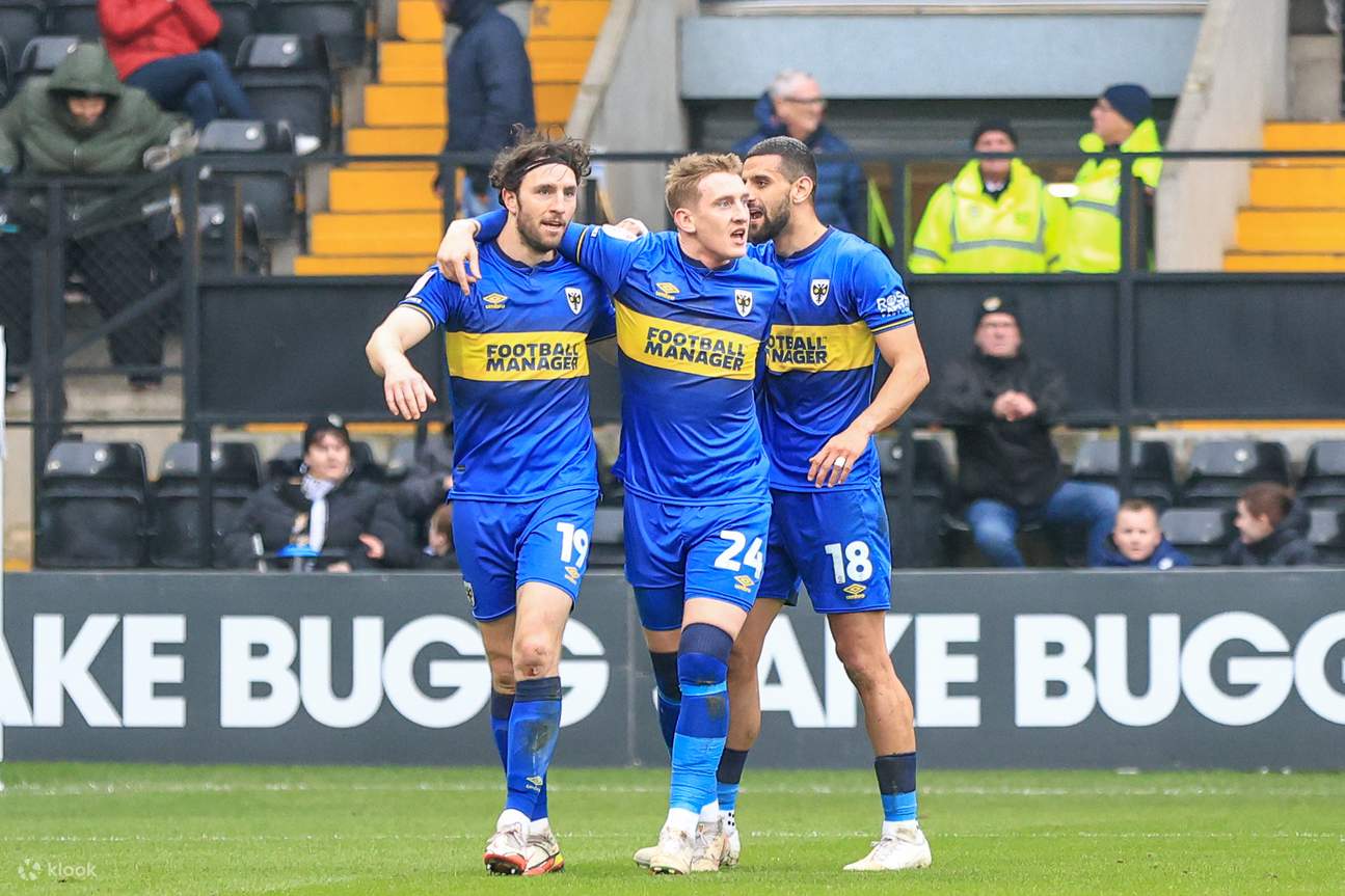 AFC Wimbledon Football Match Ticket at Cherry Red Records Stadium ...