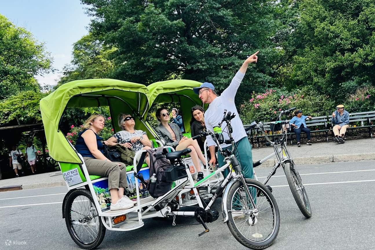 Tour privado en bicitaxi por el Central Park de la ciudad de Nueva York ...