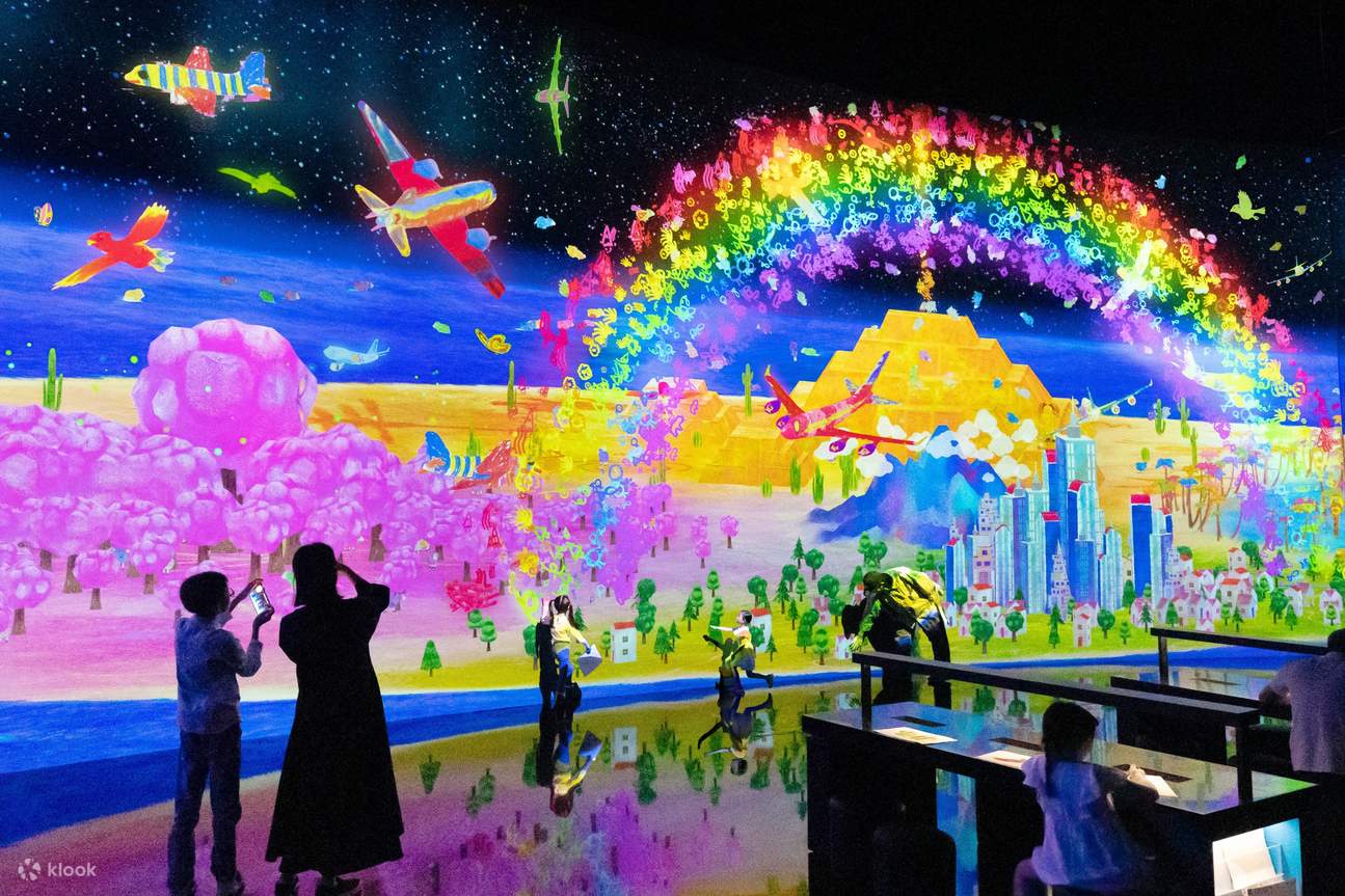 teamLab Future Park and Animals of Flowers, Symbiotic Lives in Nagoya ...