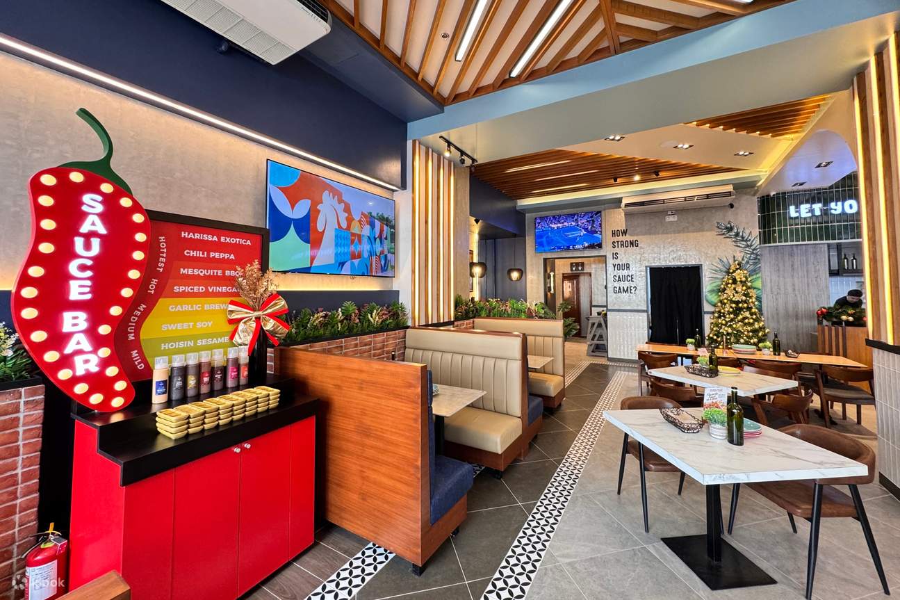 Peri-Peri Charcoal Chicken & Sauce Bar F&B Deals - Klook