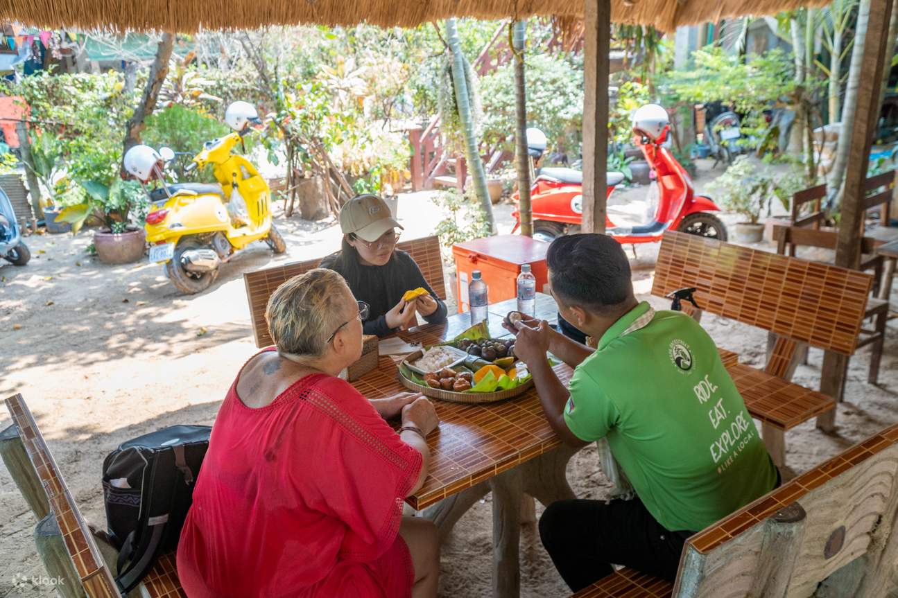 Phnom Penh Silk Island Sunset Haft Day Vespa Tour - Klook Philippines