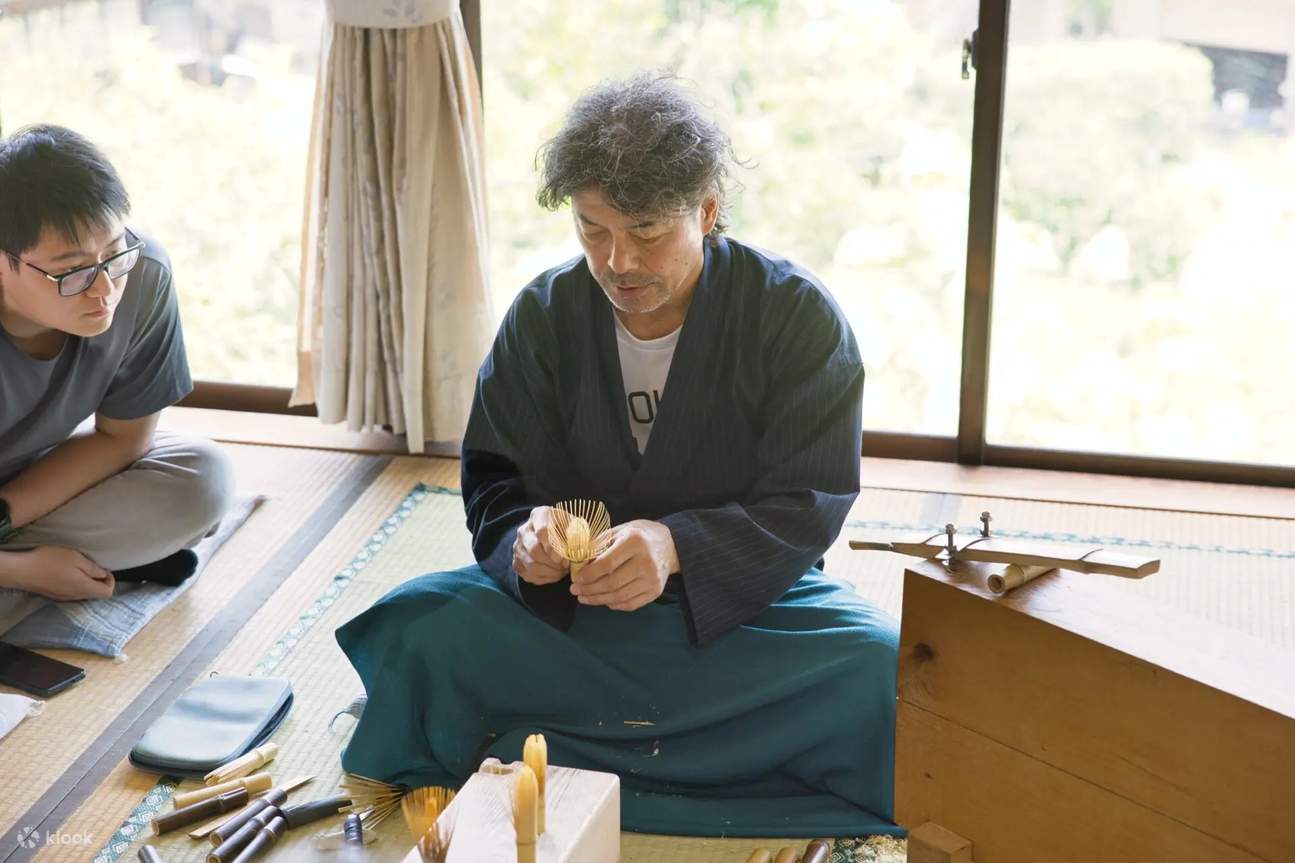Hands-On Tea Whisk Making with a Master Craftsman in Nara - 클룩 Klook 한국
