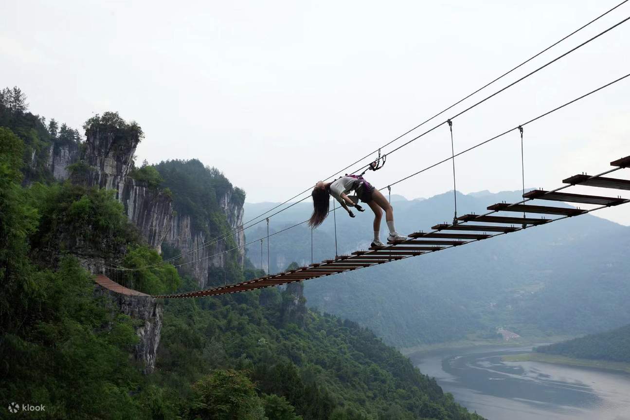 Enshi Qingjiang River Via Ferrata Experience - Klook Singapore