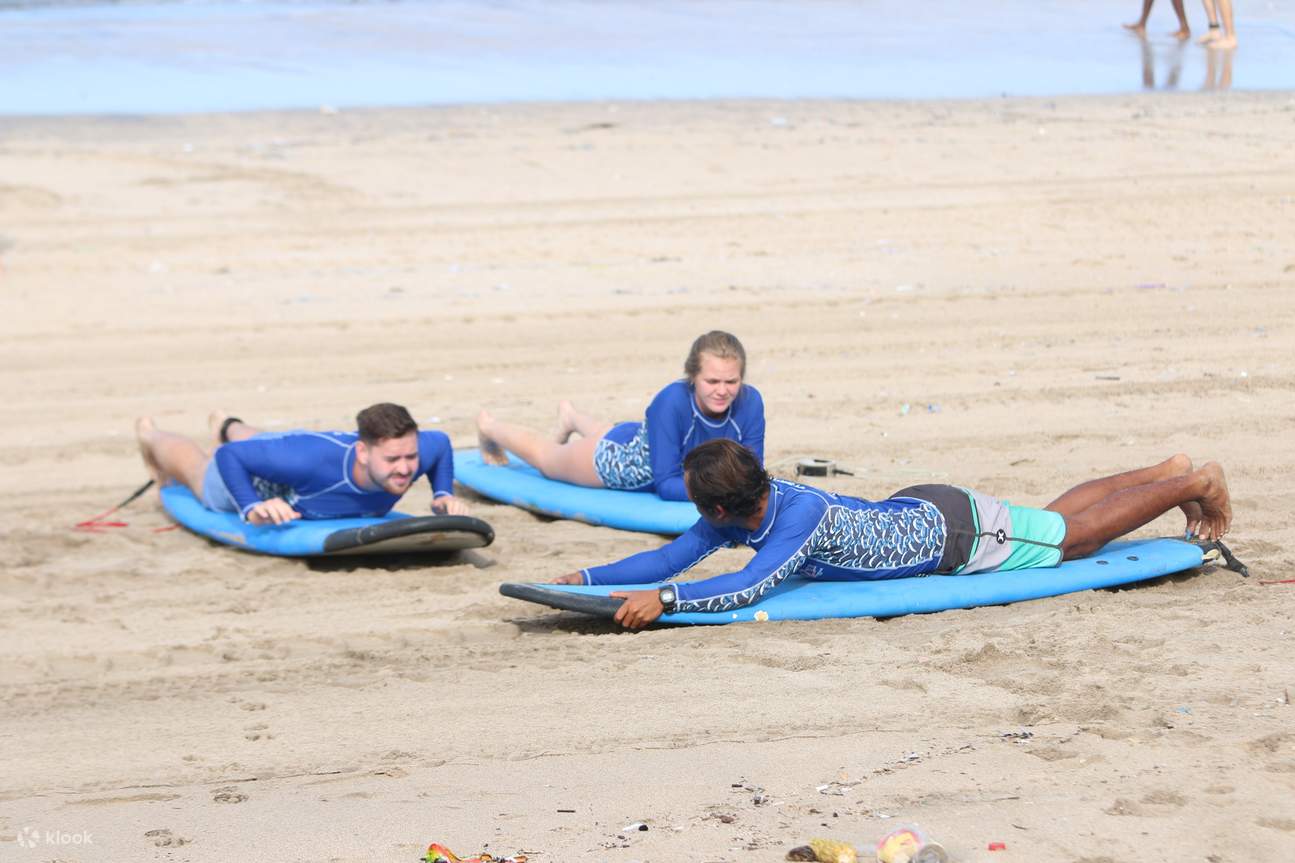 Surfing Lesson At By UP2U Surf School Bali in Kuta, Bali and Kuta Beach ...
