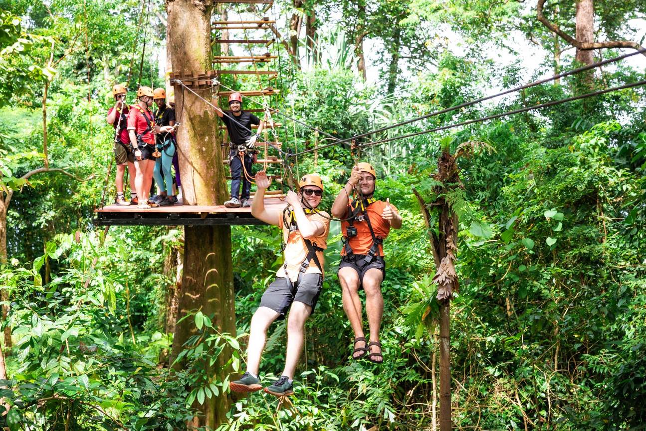 Khao Lak River Tubing and Zipline Adventure Tour - Klook India