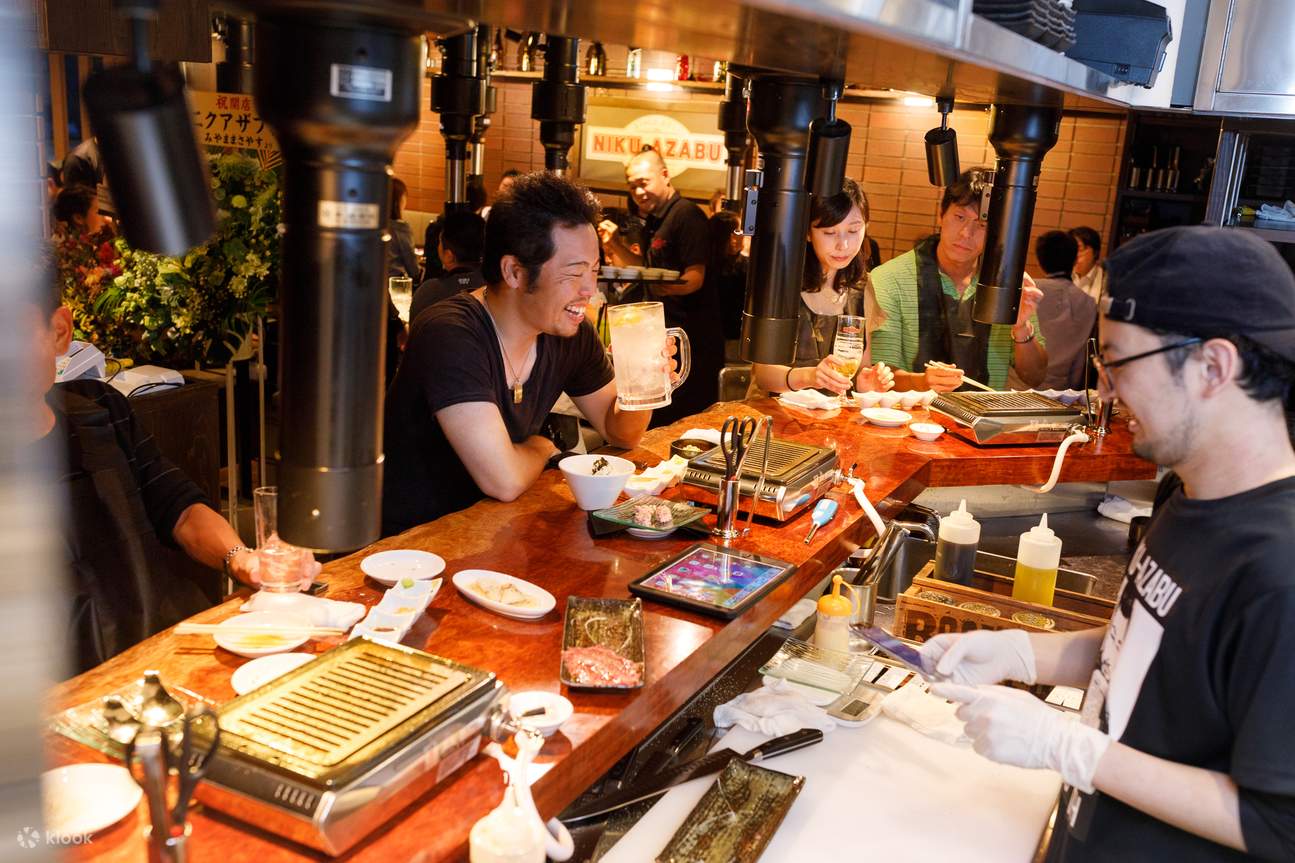 NIKUAZABU Japanese BBQ - Tokyo Shimbashi Branch - Klook United States