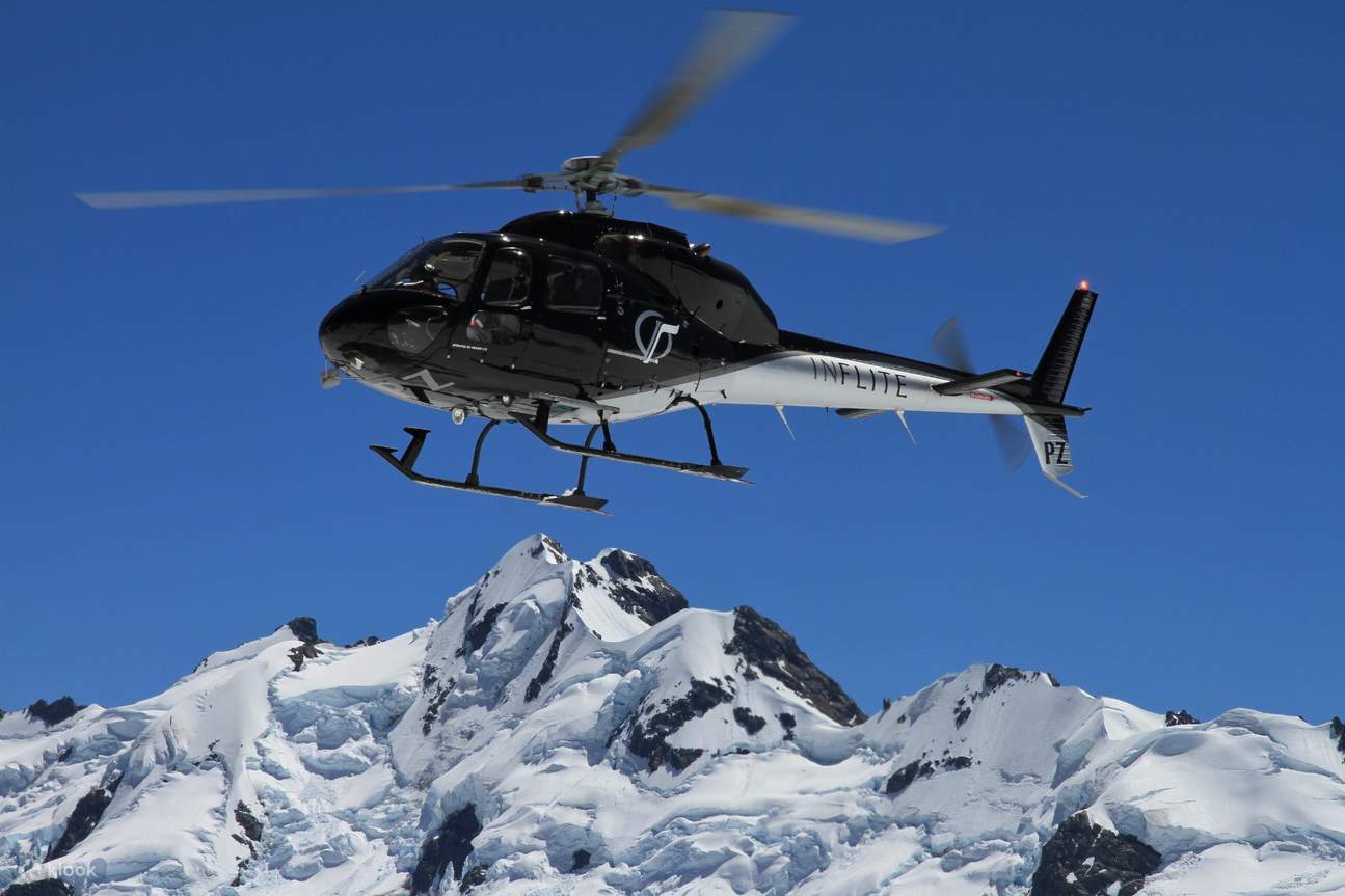 Take a helicopter ride over Tasman and land on Aoraki Mt Cook Park! - Klook