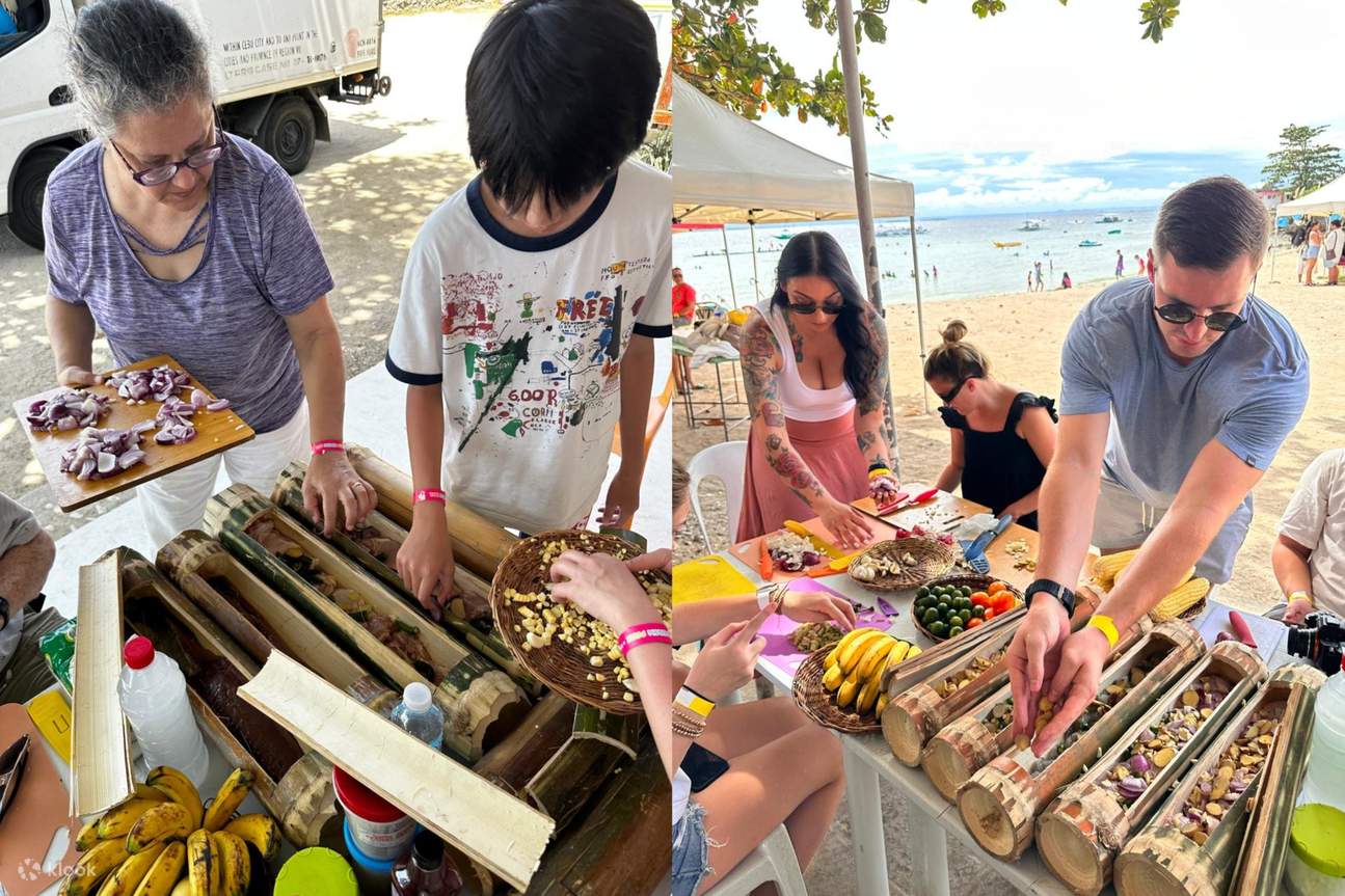 Taste of Cebu: Traditional Filipino Bamboo Cooking Class by the Sea ...