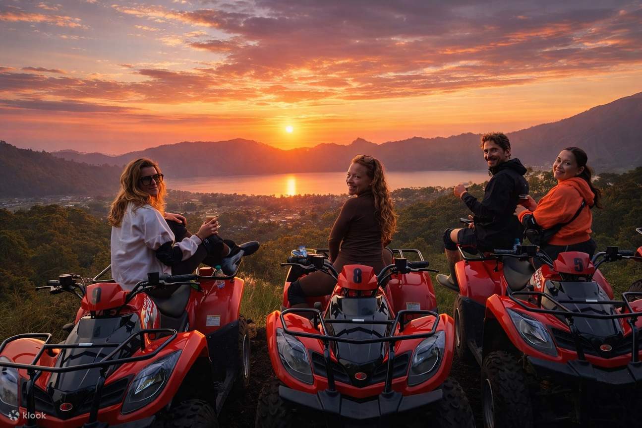Mount Batur Sunrise ATV Quad Bike with Optional Activities - Klook ...