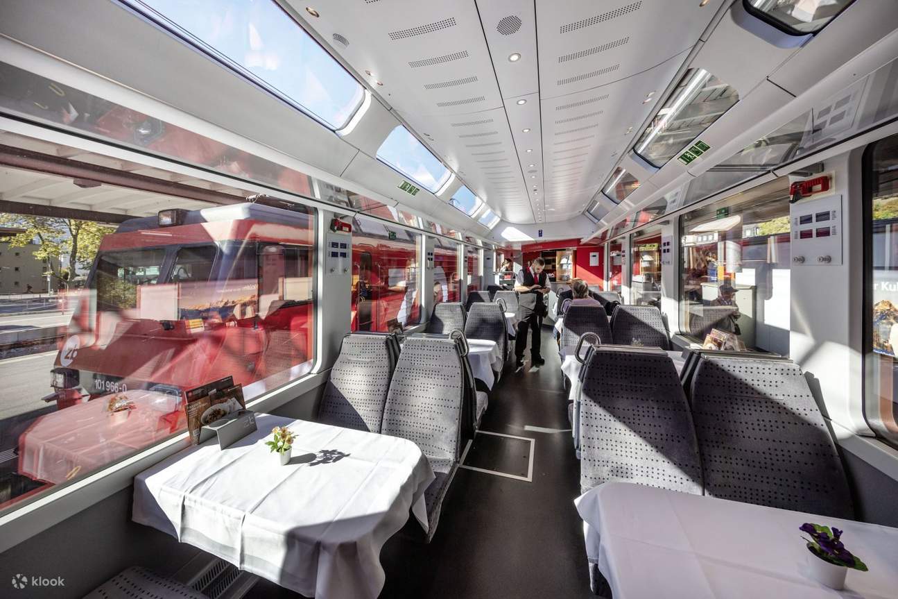 Lucerne-Interlaken Premium Panoramic Train Seat Reservation - Klook ...