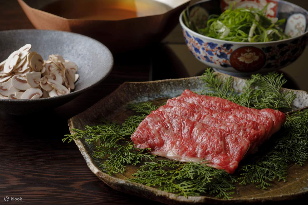 Kyoto, Wagyu Restaurant Kobe Beef Shabu-shabu Kyoto Hanare - Klook ...