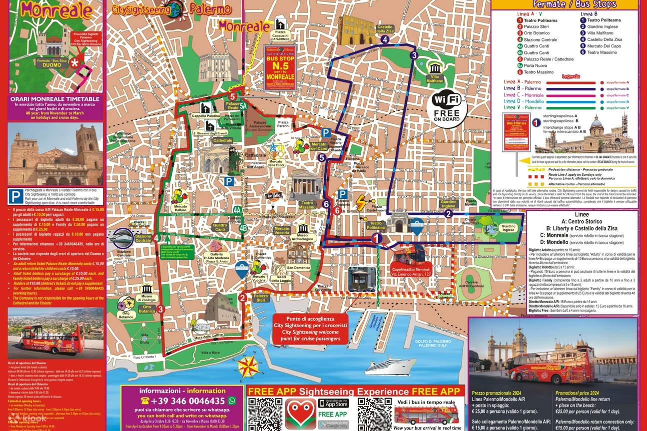 Palermo Hop-On Hop-Off Bus by City Sightseeing - Klook