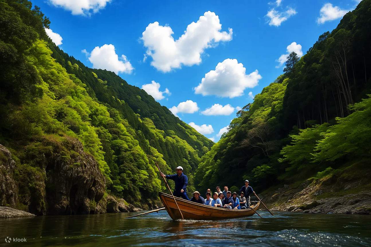 Arashiyama Scenic Train & Hozugawa River Boat Ride Day Trip (From Osaka ...