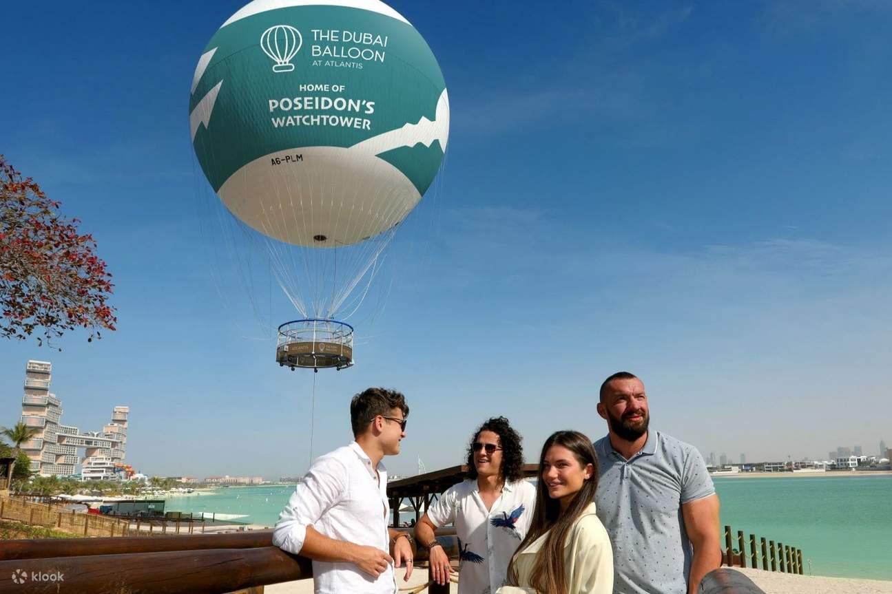Pengalaman Balon Udara Dubai di Atlantis the Palm - Klook Indonesia