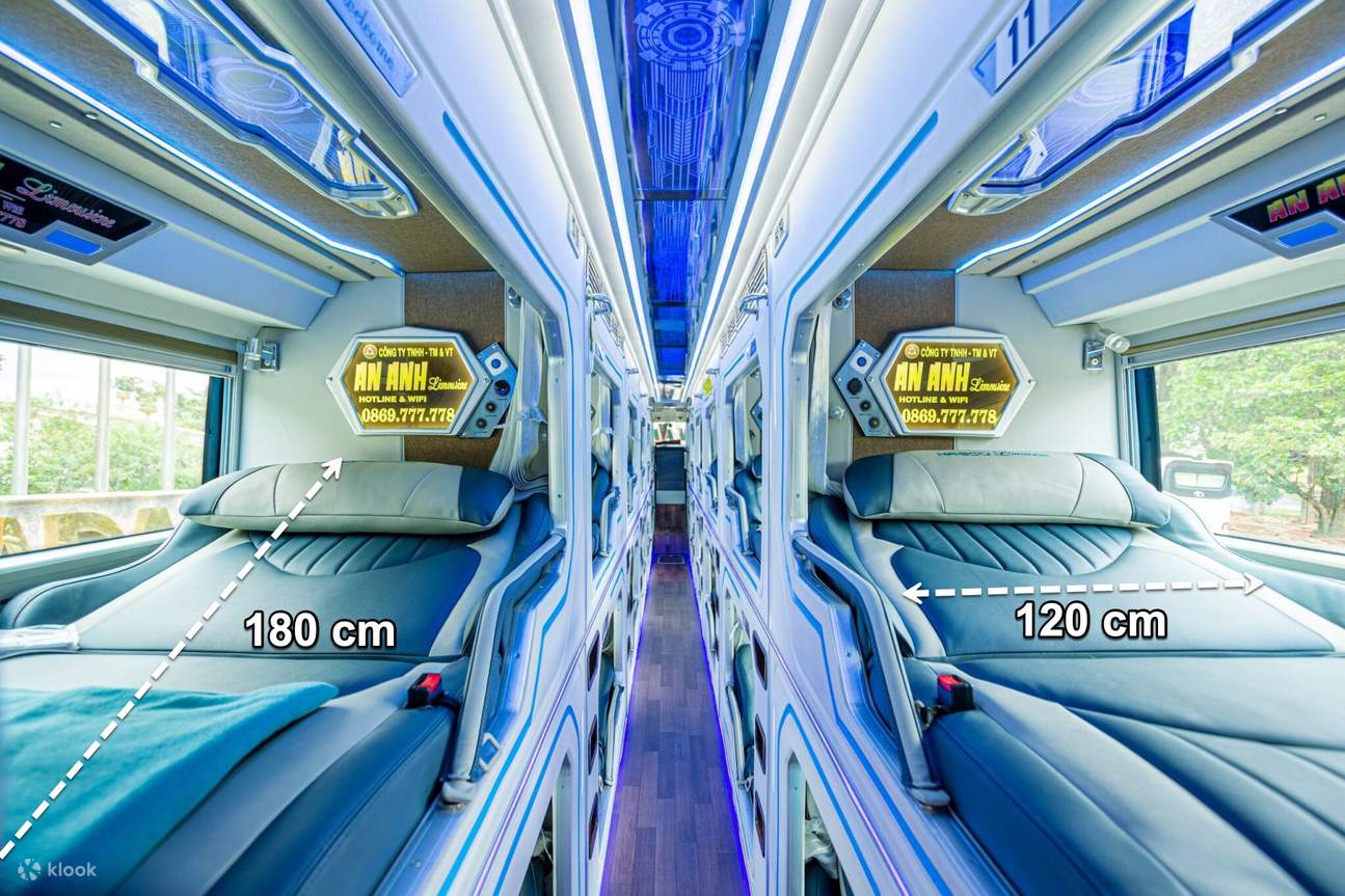 Shared Cabin Sleeper Bus Between Da Lat And Ho Chi Minh City - Klook