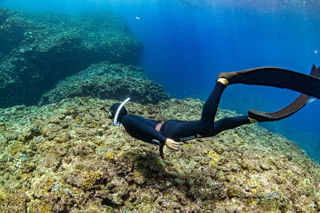 Okinawa Blue Cave Beach Entry Snorkeling & Introductory Freediving ...