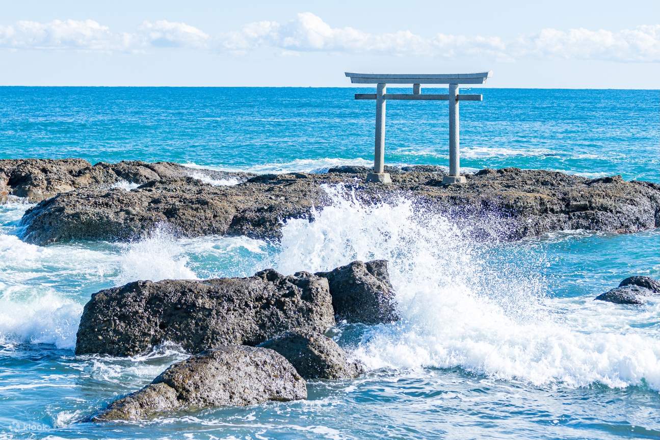 Ibaraki: National Hitachi Seaside Park & Oarai Isomae Shrine & pear ...