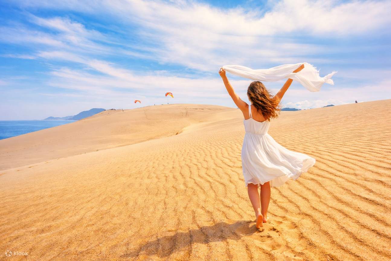Tottori Sand Dunes & Sand Museum & All-You-Can-Eat Pear Picking ...