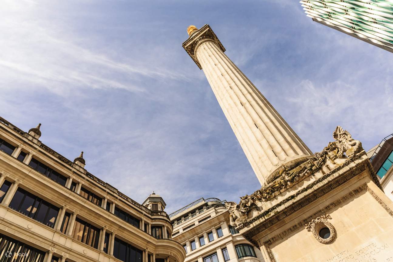 The Monument & St. Paul's Cathedral Walking Tour in London - Klook ...