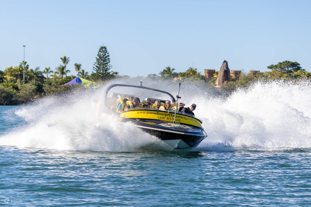 Jet Boat Premium Broadwater Adventure Ride in Main Beach - Klook 客路