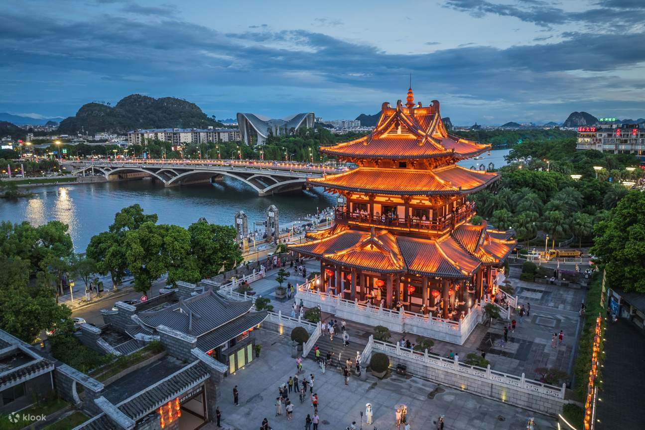 Diecai Mountain & Xiaoyao Tower & Two Rivers and Four Lakes One-day Tour - Klook Singapore