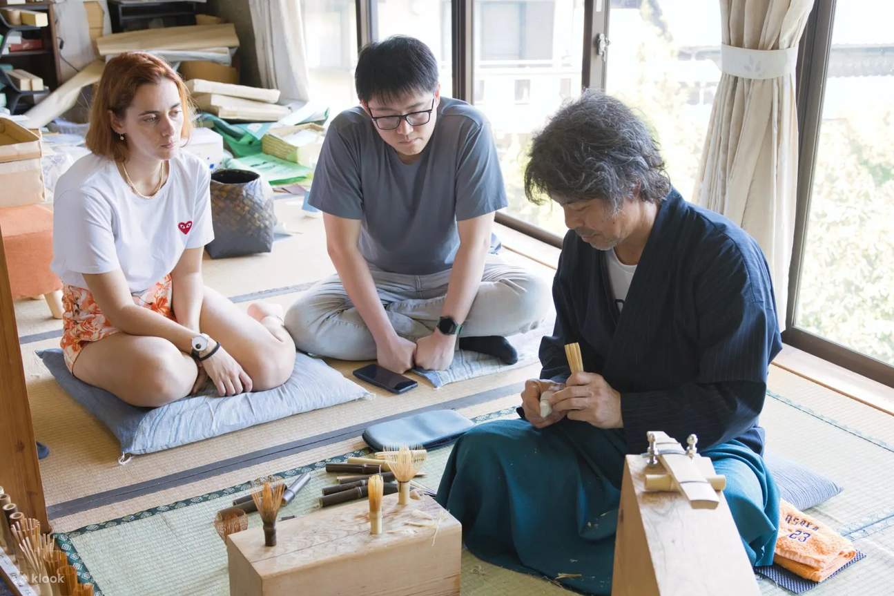 Hands-On Tea Whisk Making with a Master Craftsman in Nara - Klook ...