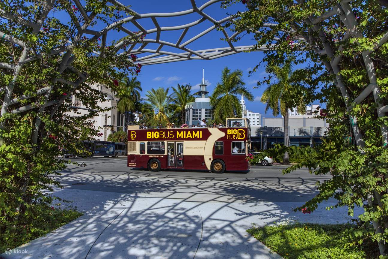 Miami Big Bus Hop-On Hop-Off Tours (Open-Top) - Klook United States