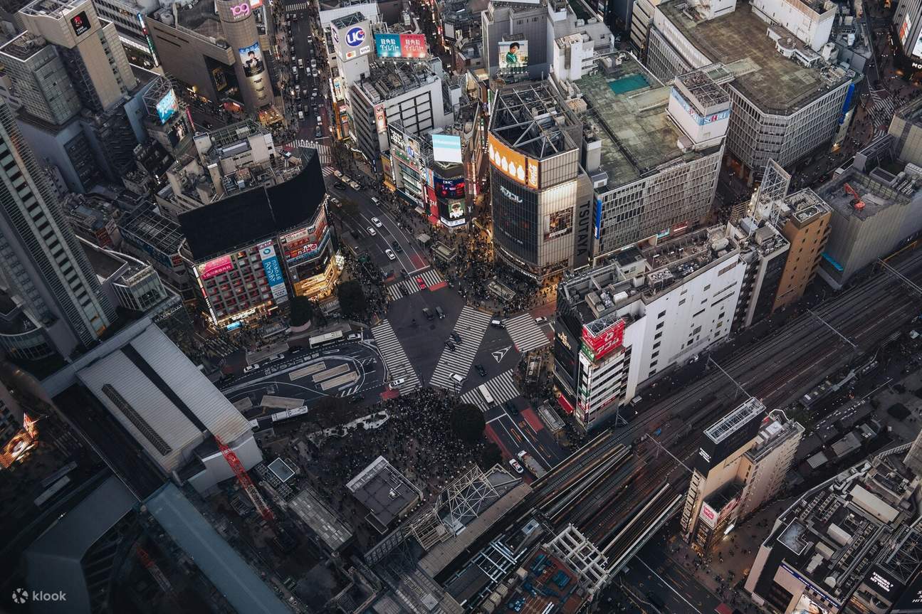 Shibuya Walking Tour dan Tiket Shibuya Sky di Malam Hari - Klook Indonesia