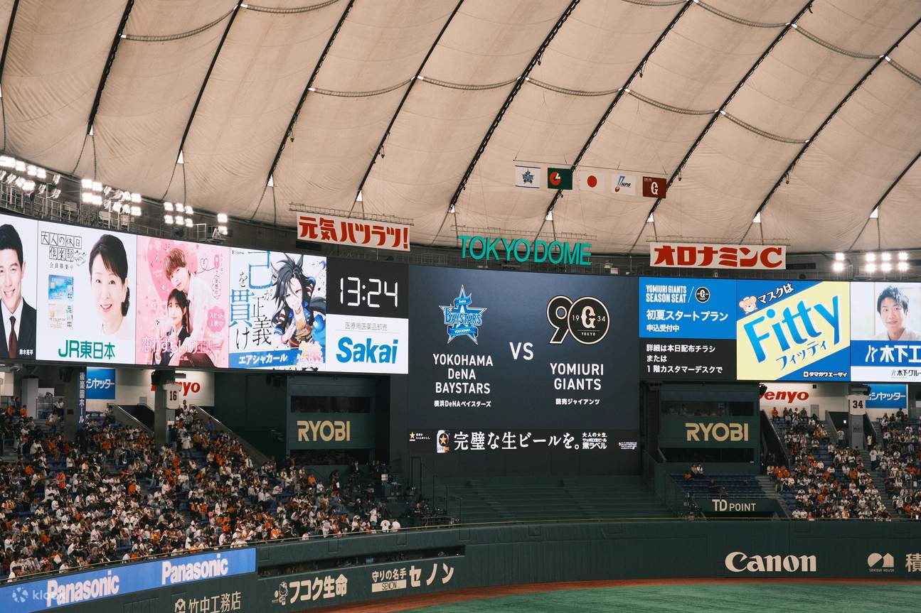 Tokyo Baseball Yomiuri Giants Match Tour (English Speaking Guide ...