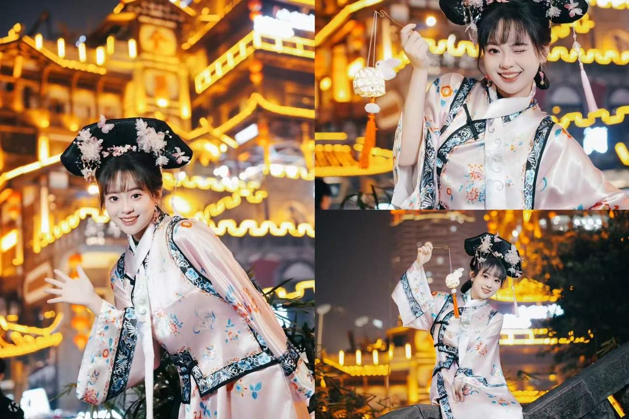Hongyadong, Chongqing Hanfu Rental and Photography Experience (Chinese ...