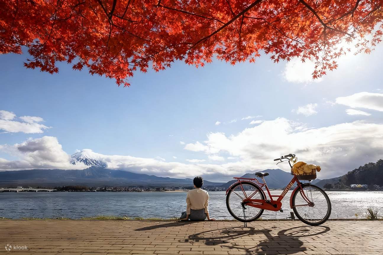 Mount Fuji Yamanakako Cycling & Lake Kawaguchi & Arakurayama Sengen ...