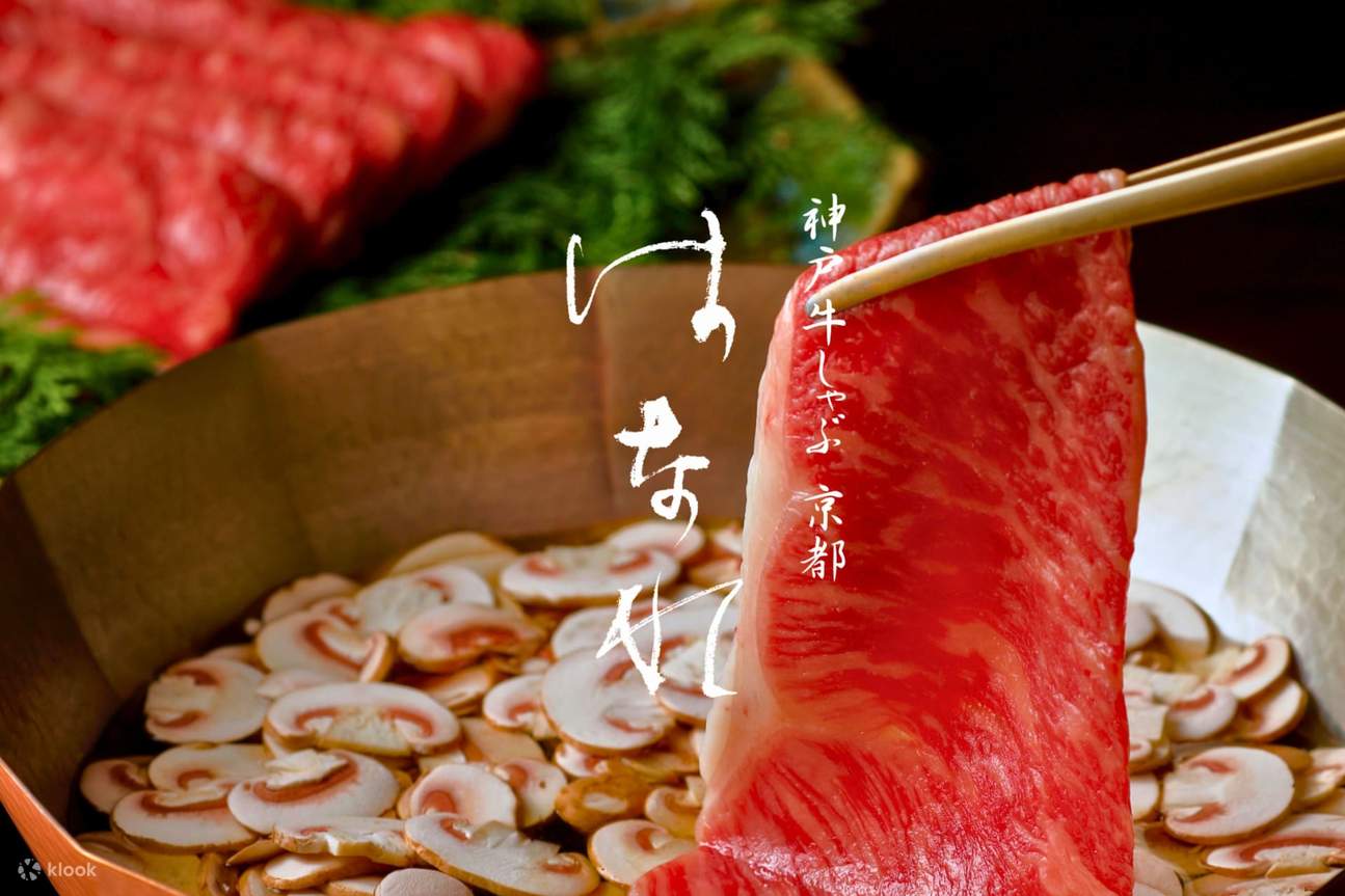 Kyoto, Wagyu Restaurant Kobe Beef Shabu-shabu Kyoto Hanare - Klook ...