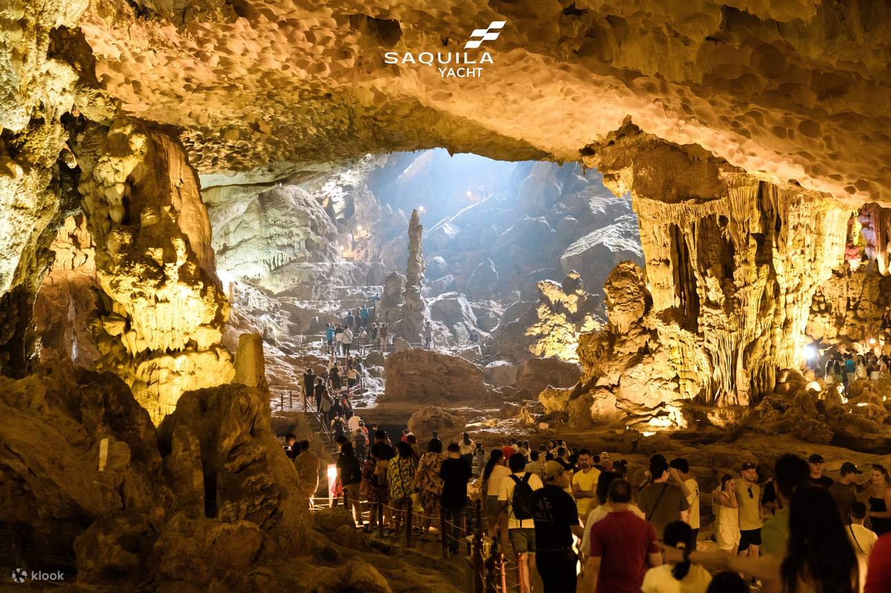 Ha Long Bay Day Tour & Ti Top, Sung Sot Cave by Saquila Yatch Cruise ...