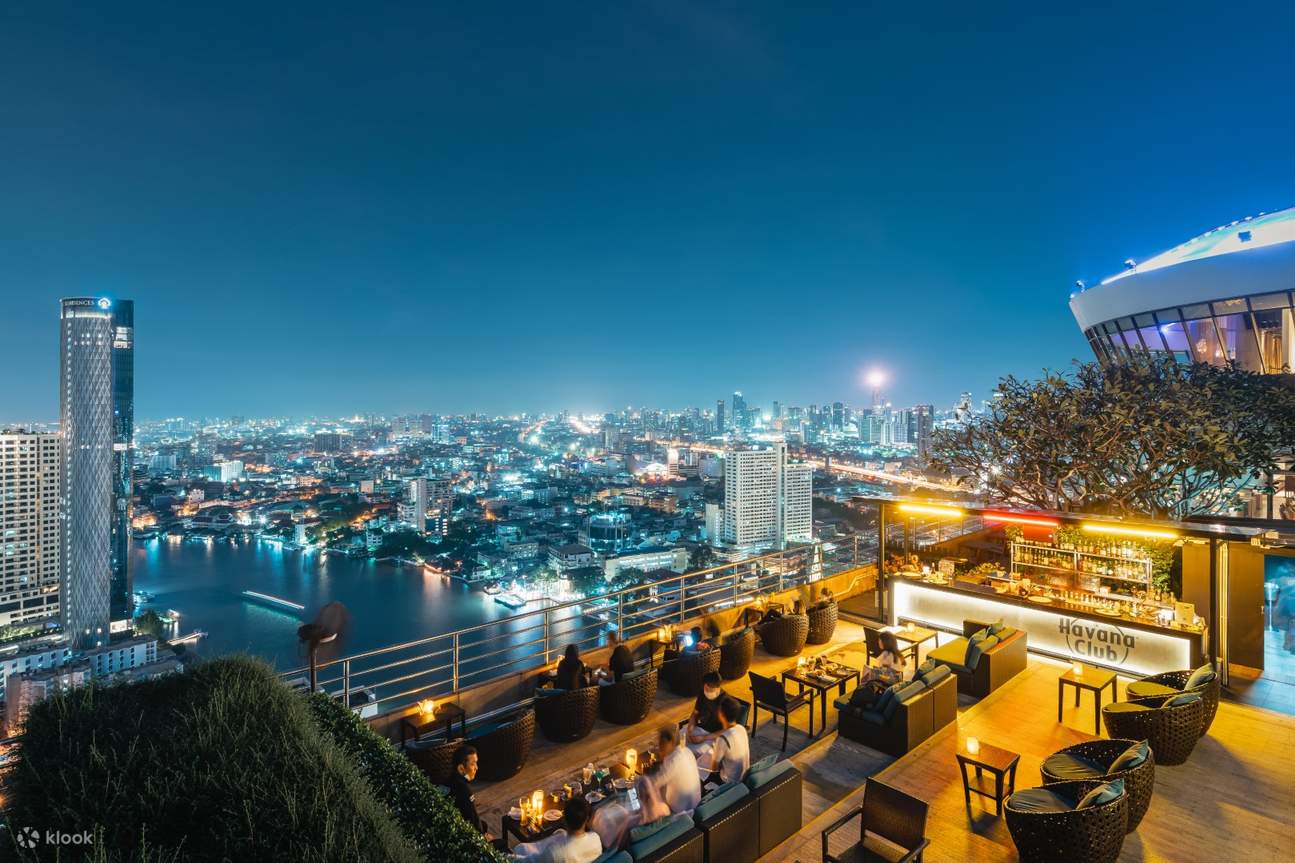 ThreeSixty Rooftop Bar at Millennium Hilton Bangkok - Klook United States