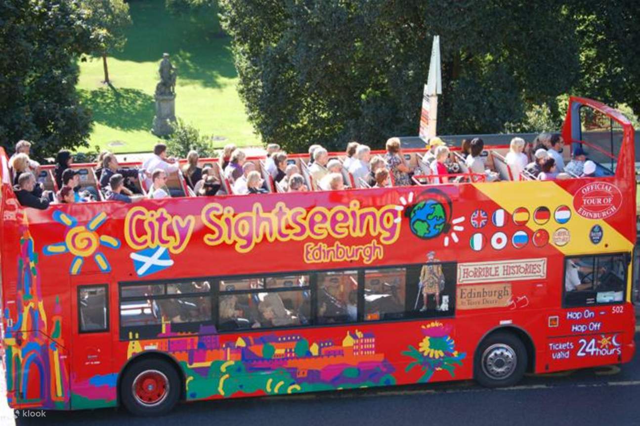 Edinburgh Hop-On Hop-Off Bus by Golden Tours - Klook