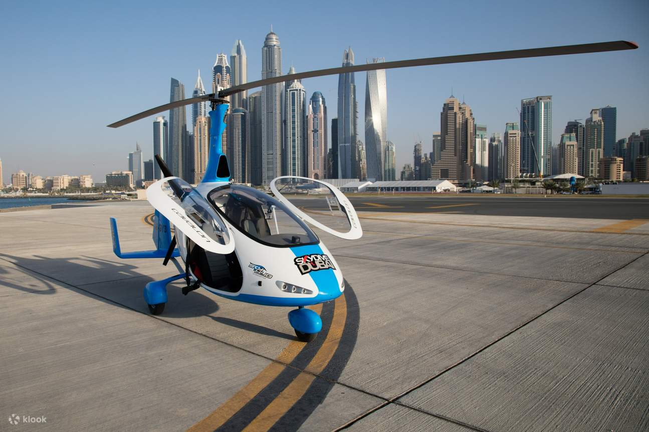 Pengalaman Penerbangan Gyrocopter di Dubai - Klook Indonesia
