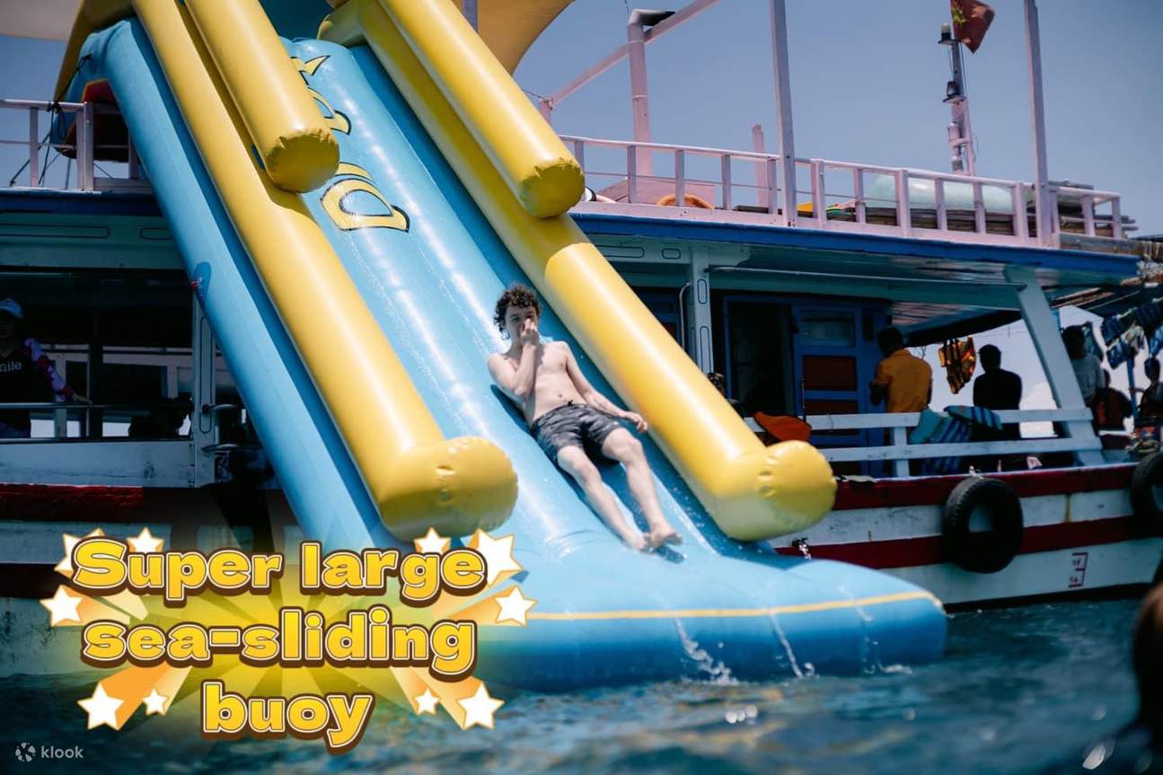 Nha Trang Floating Bar Party, Mini Beach and Mun Island Hopping Tour ...