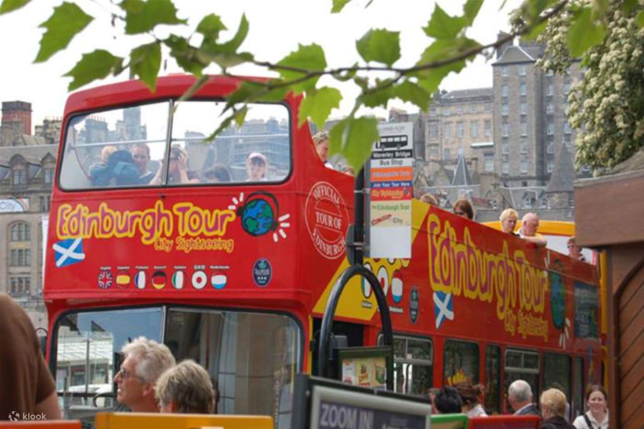 Edinburgh Hop-On Hop-Off Bus by Golden Tours - Klook