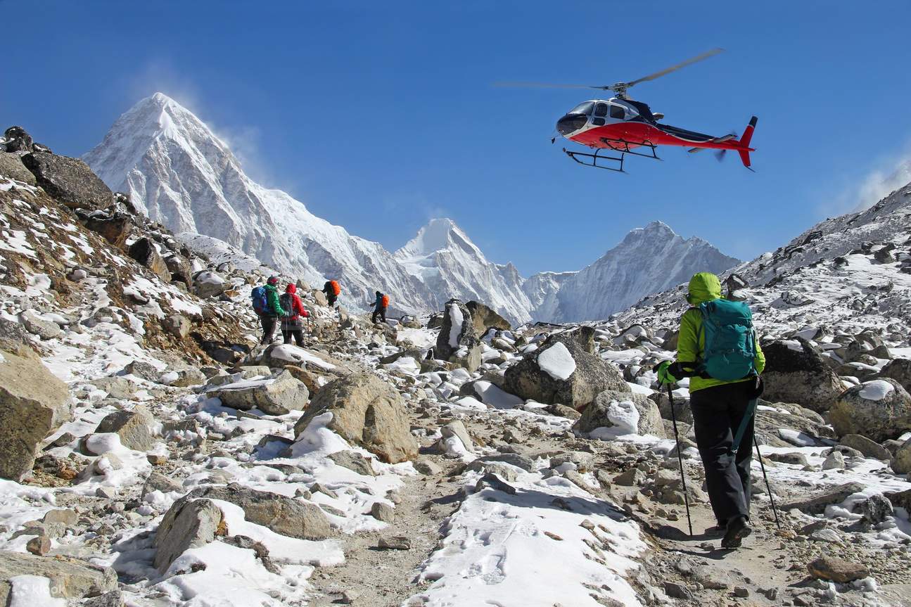 Experience the Majesty of Everest: Helicopter Tour Over the Himalayas ...
