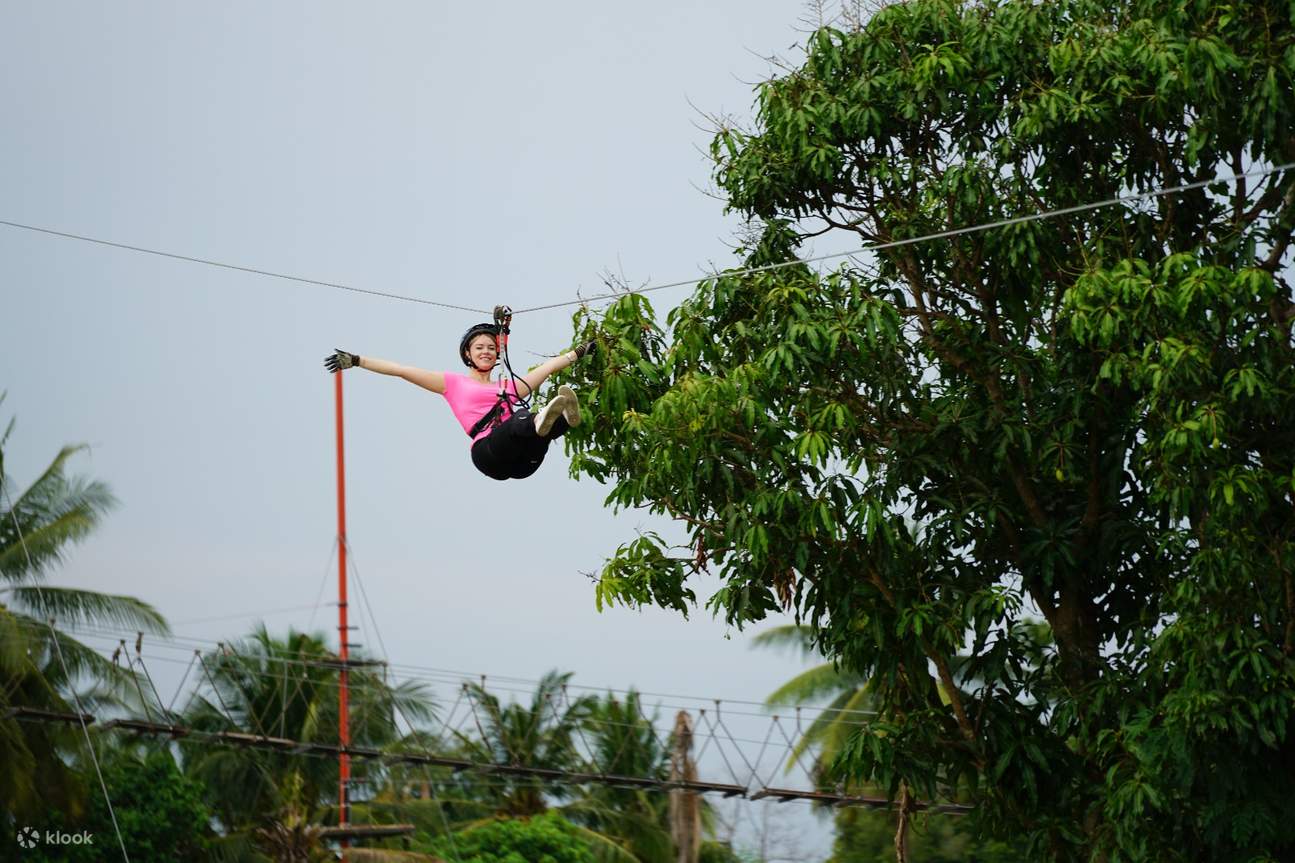 Zipline at Tarzan Adventure Pattaya - Klook