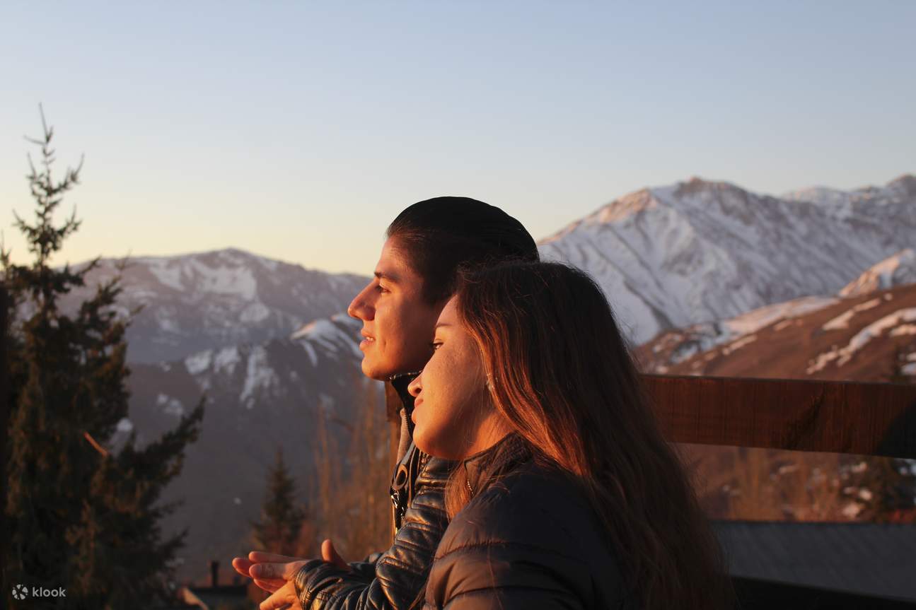Sunset over the Andes Mountains - Klook United Kingdom