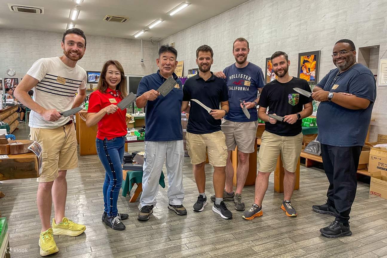 G. Sakai Knife Museum Samurai Knife Making Experience - Klook United States