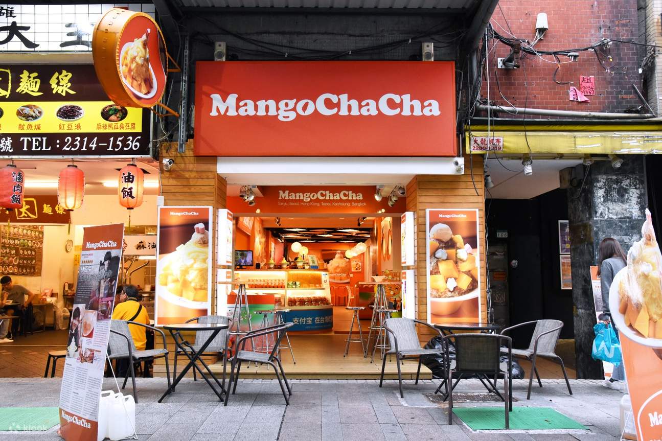 Mangochacha at Ximen MRT Station in Taipei (Mango Snowflake Shaved Ice ...