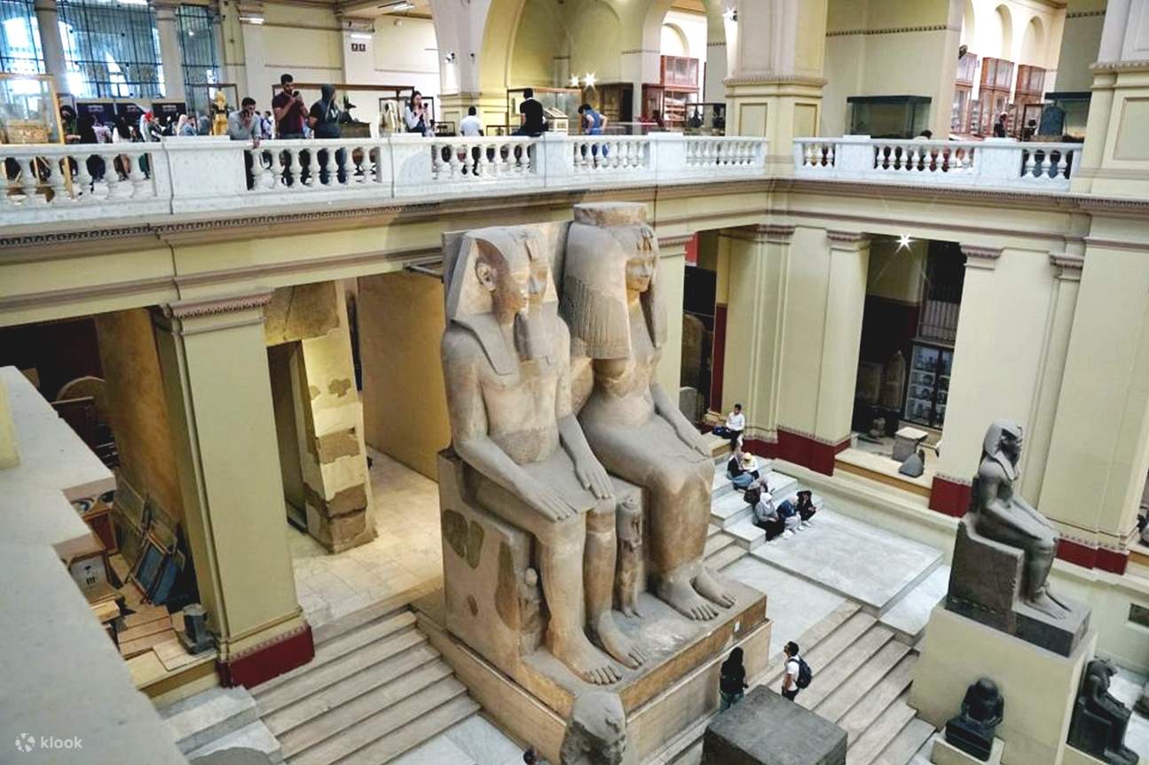 From Cairo : Pyramids & Museum Tour with Barbeque Lunch & transfer - Klook