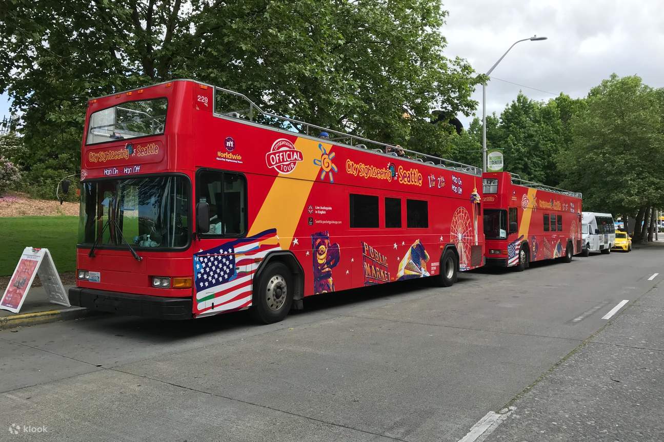 Seattle Hop-On Hop-Off Bus by City Sightseeing - Klook, Vereinigte Staaten