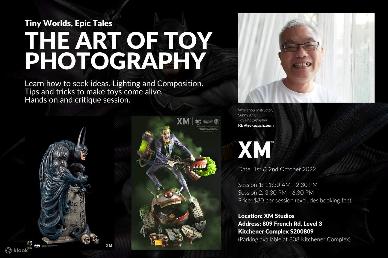 Tiny Worlds, Epic Tales- the Art of Toy Photography Workshop Admission ...