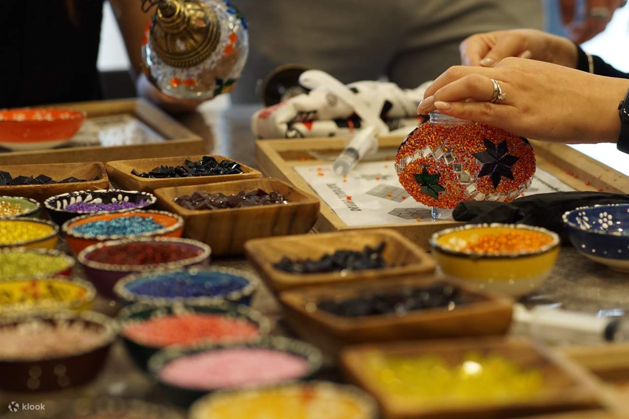 Mosaic Lamp Workshop with Turkish Delight and Tea in Turkey - Klook