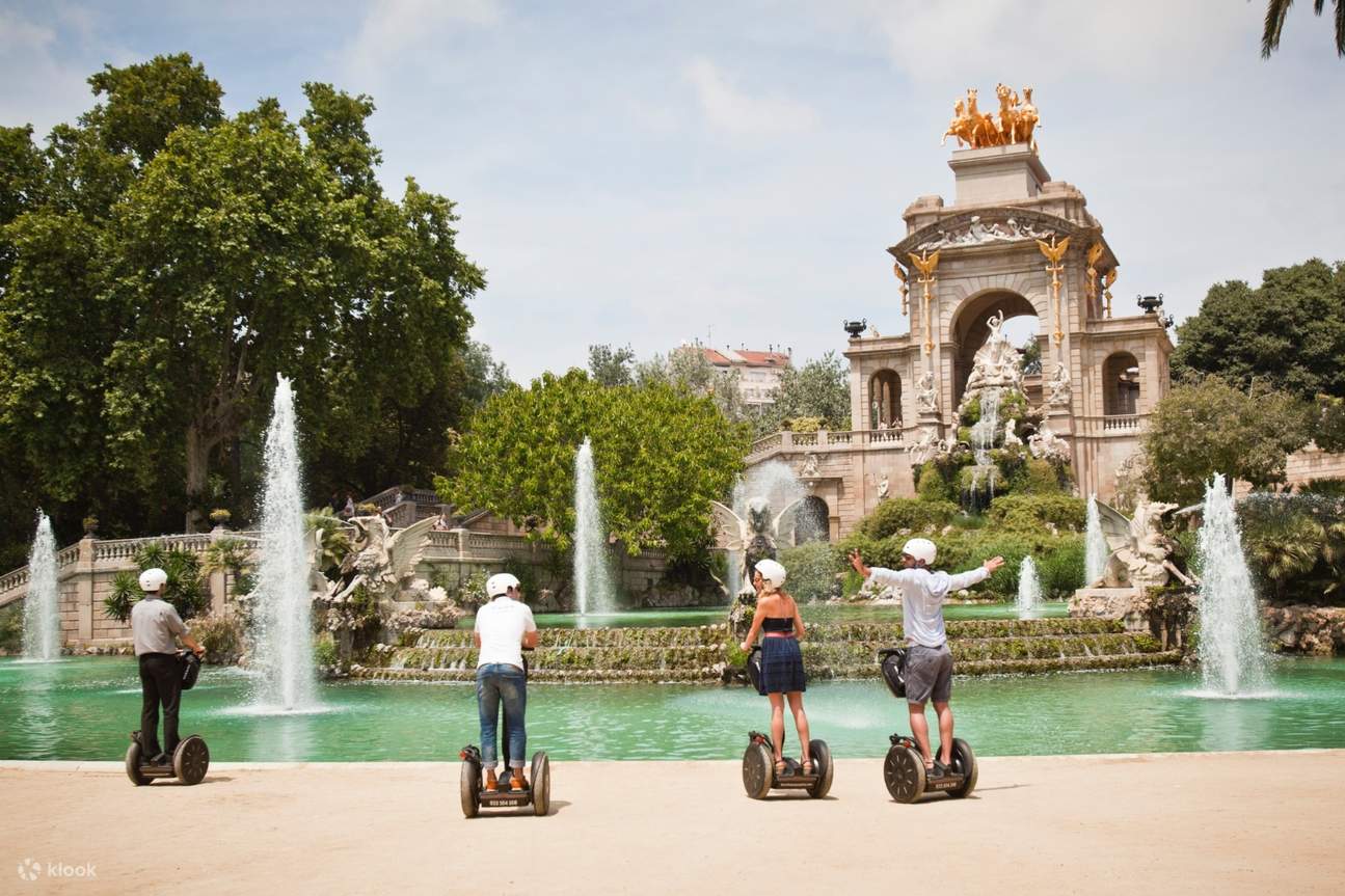 巴塞羅那蒙特惠奇山 Segway 代步車之旅 Klook 客路